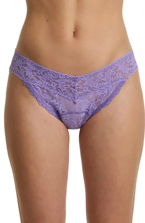 Hanky Panky X Saalt Signature Lace® Leakproof V-kini Bikini - Love Potion Purple