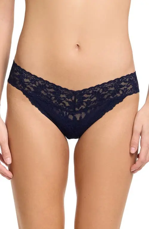 Hanky Panky X Saalt Signature Lace® Leakproof V-kini Bikini - Navy