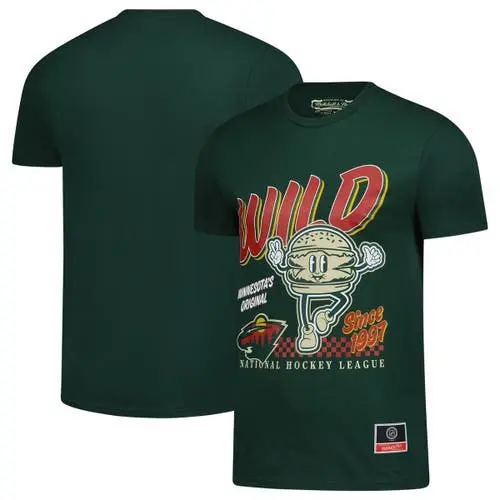 Mitchell & Ness Minnesota Wild Local Food T-shirt