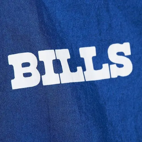 Mitchell & Ness Buffalo Bills Nylon Cropped Full-zip Jacket