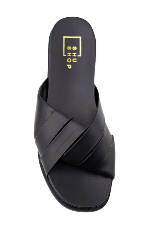 SHU SHOP Chelsea Slide Sandal - Black