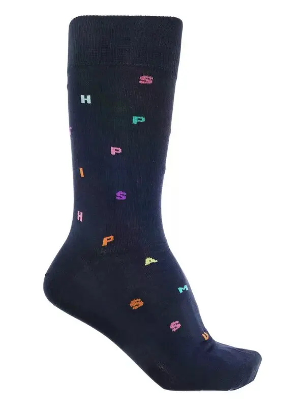 Paul Smith Intarsia-knit Socks