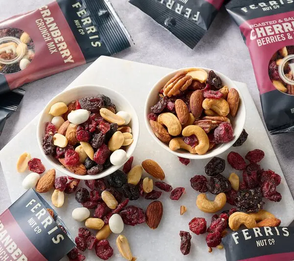 FERRIS COFFEE & NUT COMPANY Ferris Nut Co. 1.75 Oz Grab & Go Bags Nut Mixes - One-color
