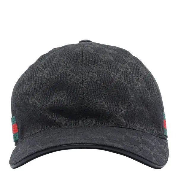 Gucci Web Baseball Cap - Black