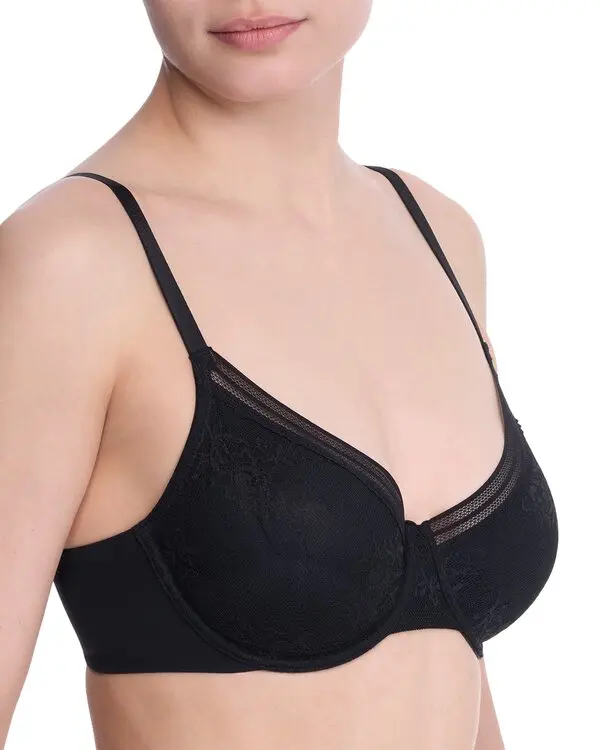 Natori Love Lace Underwire Bra - Black