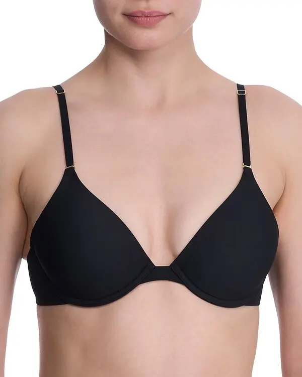 Natori Verge Convertible Plunge Bra - Black