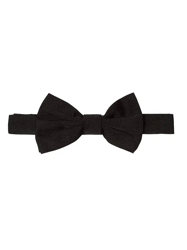 Robert Talbott Walter Grosgrain Bow Tie - Black