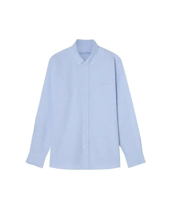 Robert Talbott Harrison Button Down Oxford Shirt - Light Blue