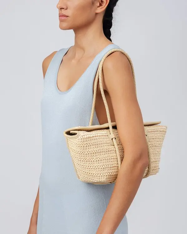 Hereu Raffia Shoulder Bag