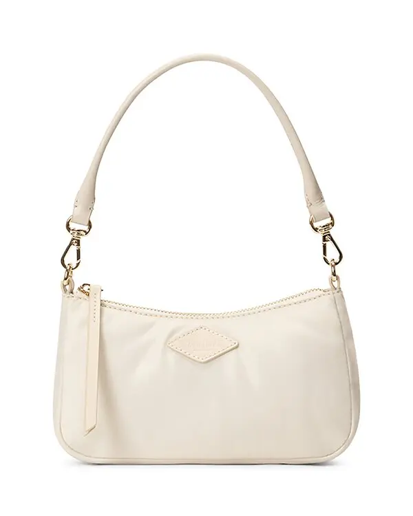 Mz Wallace Mini Chelsea Shoulder Bag - Sandshell/gold