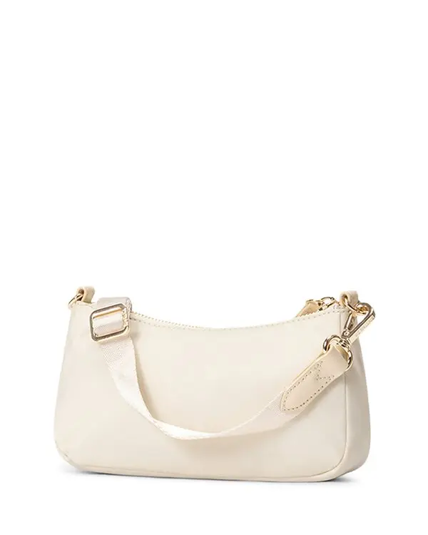 Mz Wallace Mini Chelsea Shoulder Bag - Sandshell/gold
