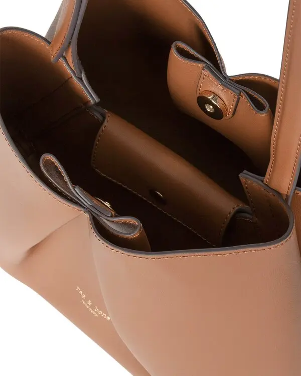 Rag & Bone Bloom Medium Leather Crossbody - Cognac