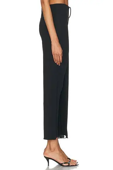 COURREGES Infinity Pleats Jersey Pants
