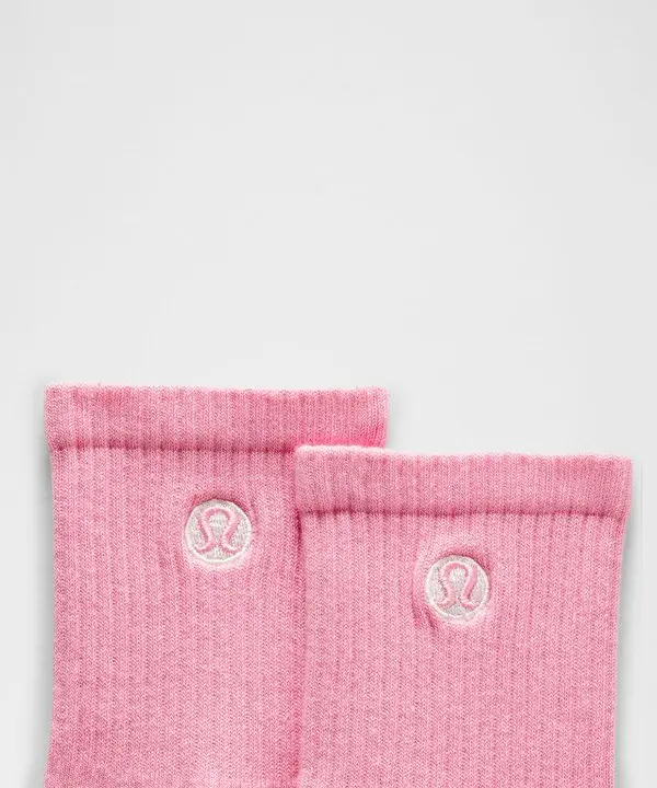 Lululemon Daily Essential Quarter Socks - Candy Cloud