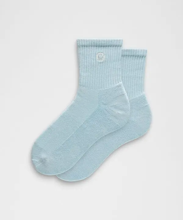 Lululemon Daily Essential Quarter Socks - Foam Cloud