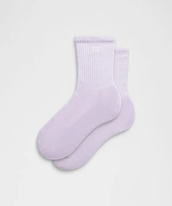 Lululemon Daily Essential Quarter Socks - Sheer Violet