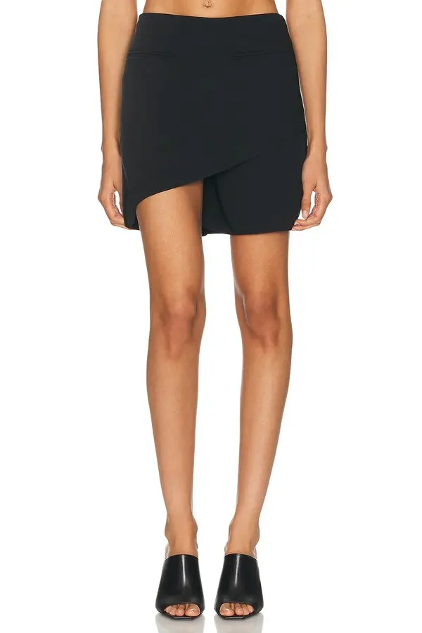 COURREGES Infinity Crepe Mini Skirt