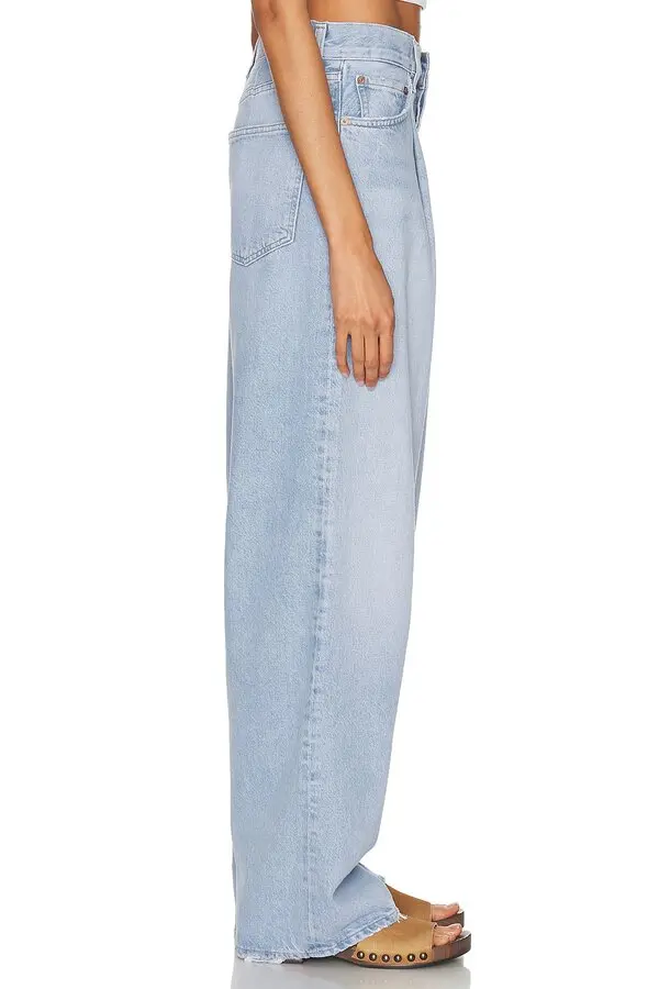 AGOLDE Franka Pleat Baggy Jeans