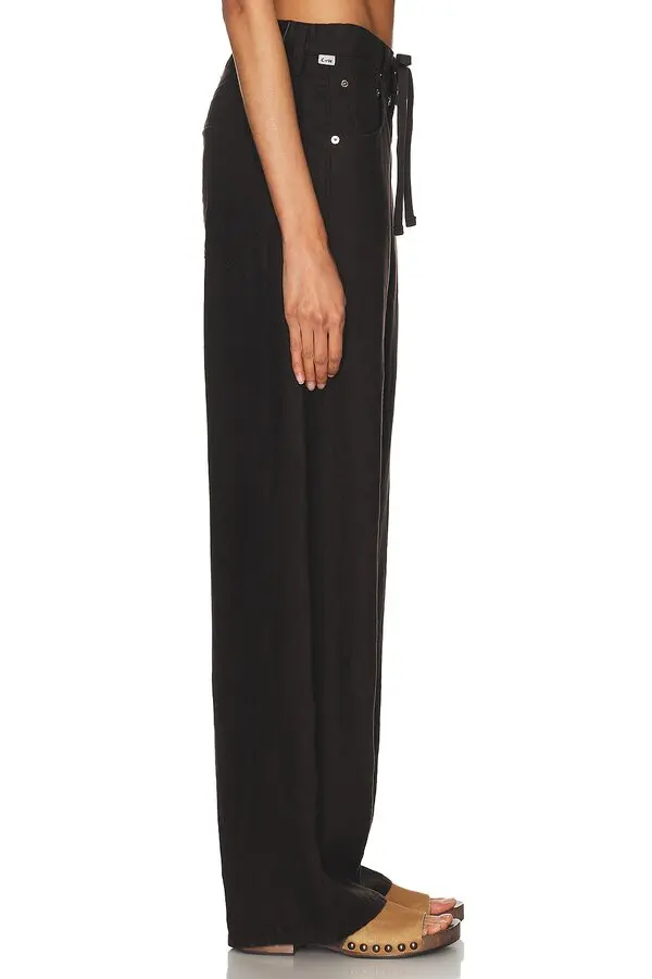 Citizens Of Humanity Brynn Drawstring Trouser - Chocolate