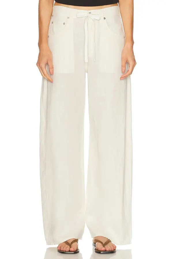 Citizens Of Humanity Brynn Drawstring Trouser - Vanilla