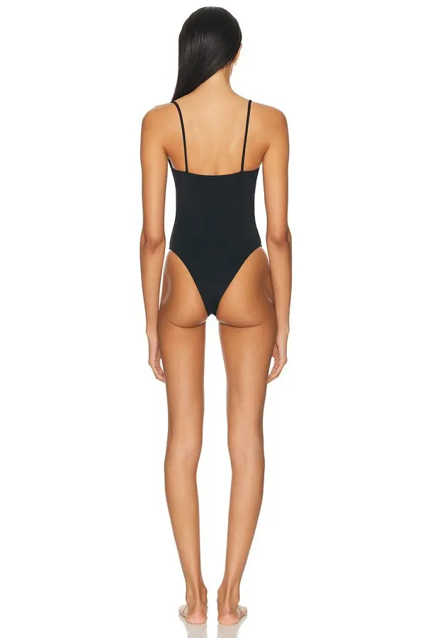 Eterne Grace One-piece Swimsuit - Black