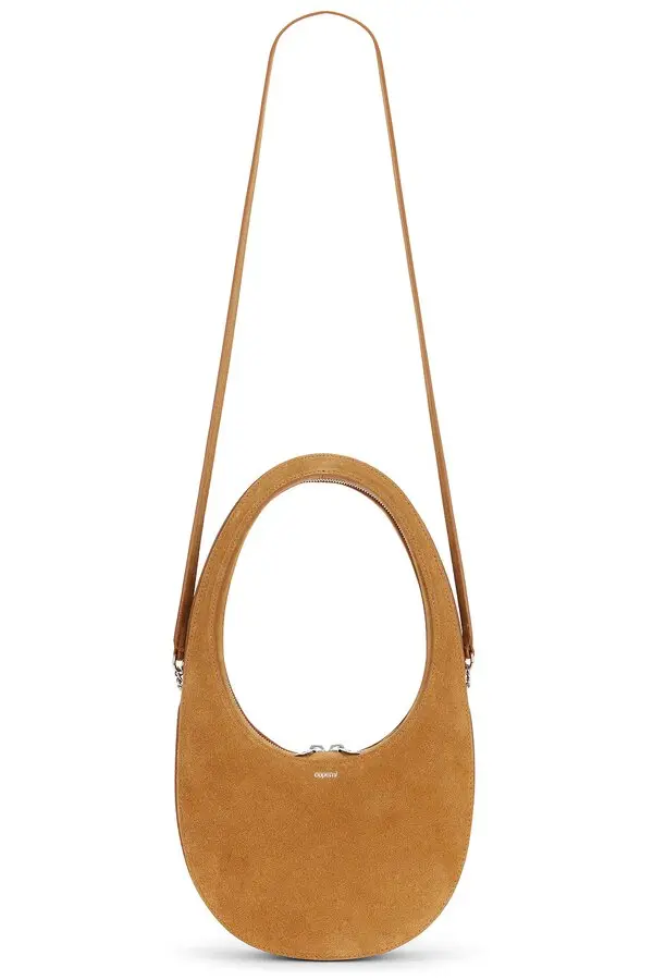 Coperni Suede Crossbody Swipe Bag
