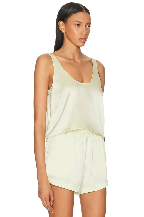 LESET Barb Scoop Tank Top