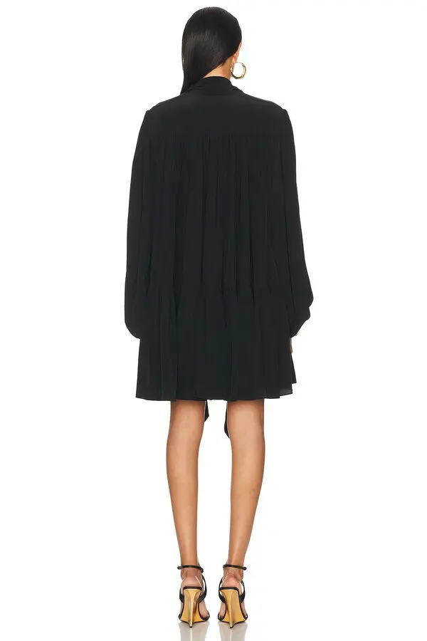 Saint Laurent Long Sleeve Mini Dress