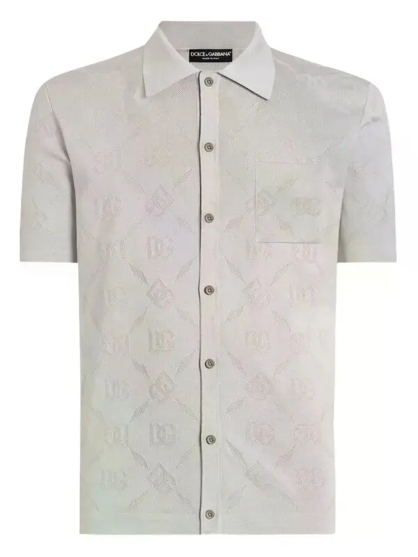 Dolce & Gabbana Monogram-pattern Shirt