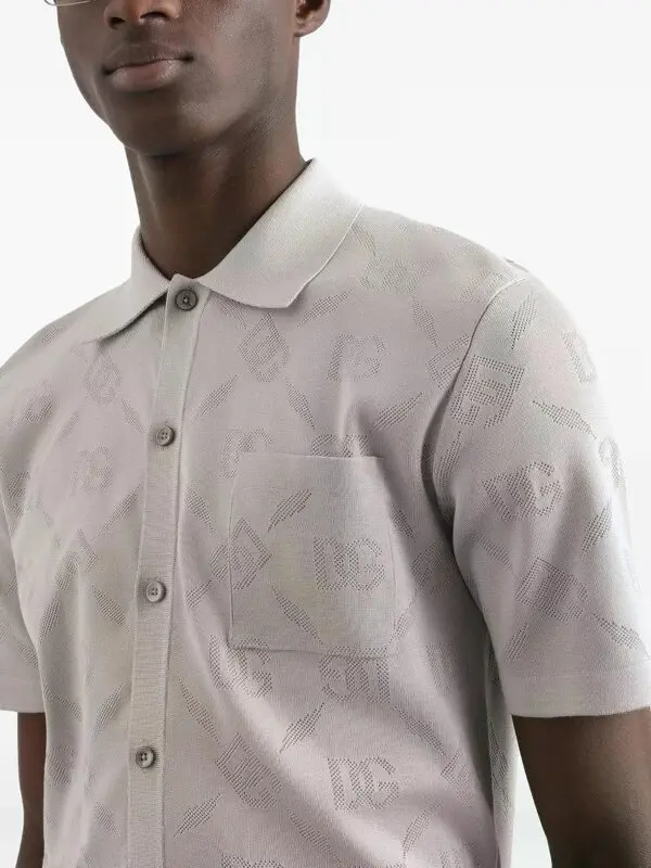 Dolce & Gabbana Monogram-pattern Shirt