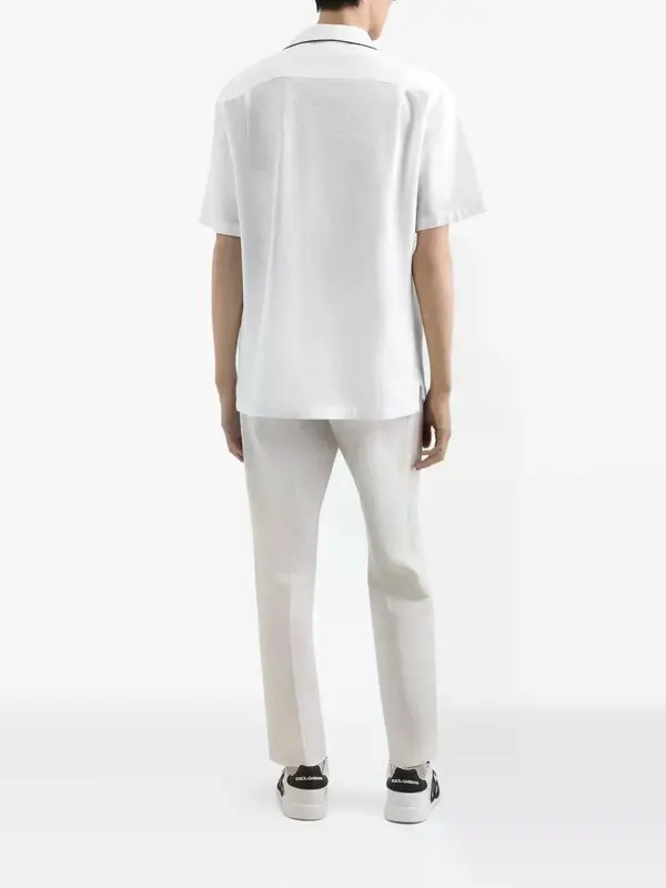 Dolce & Gabbana Linen Tapered Trousers
