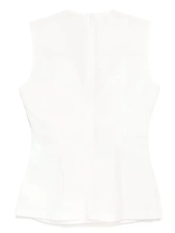 Elie Saab Poplin Top