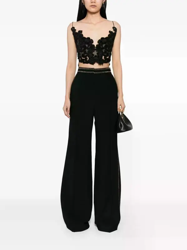 Elie Saab Stud Embellished Pants
