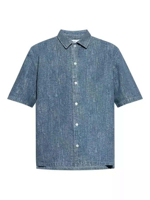 SAMSOE SAMSOE Washed Denim Shirt