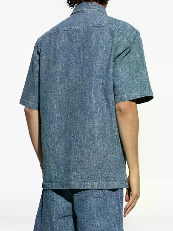SAMSOE SAMSOE Washed Denim Shirt