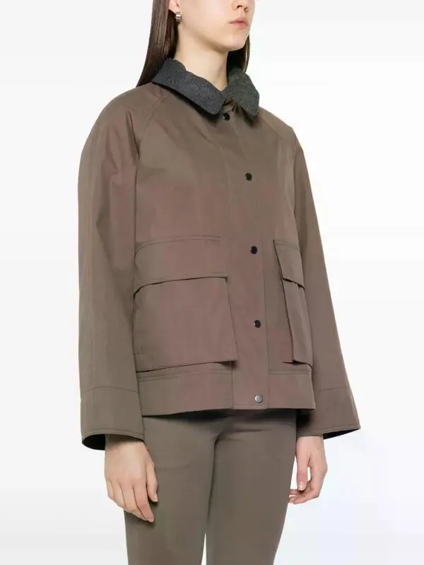 Brunello Cucinelli Contrasting-collar Jacket