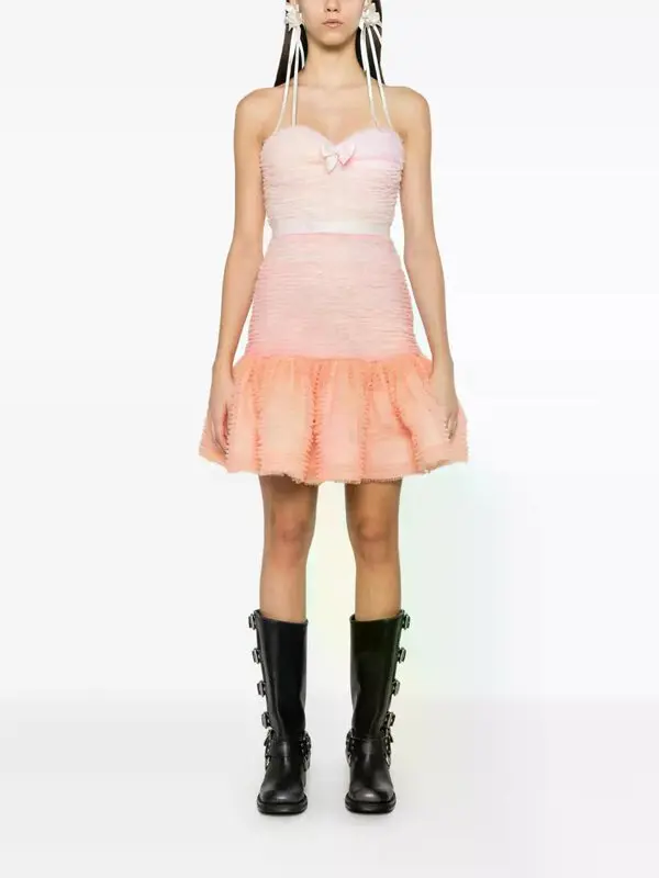 Viktor & Rolf Degradé Tulle Mini Dress