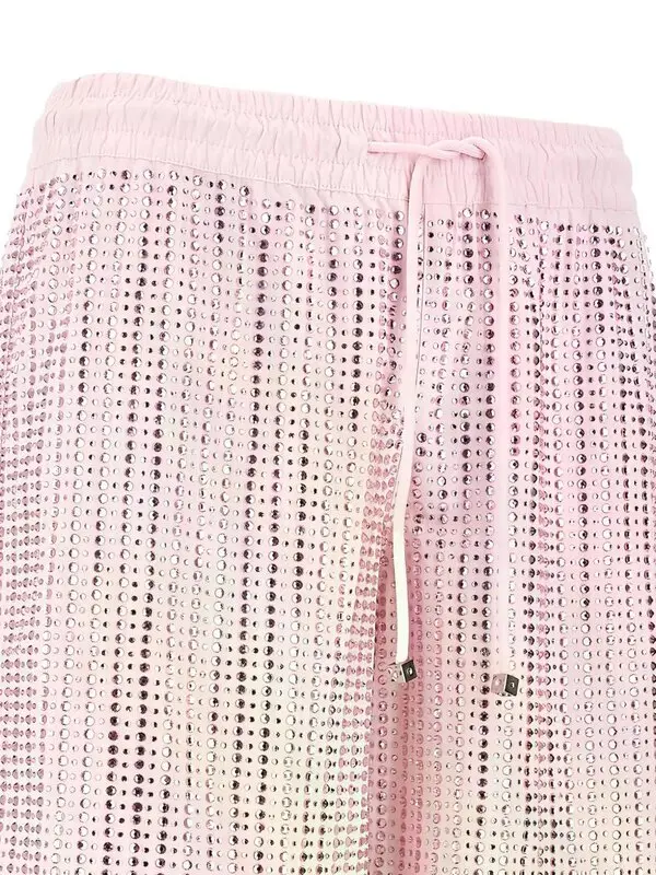 VENUJA Crystal-embellished Shorts