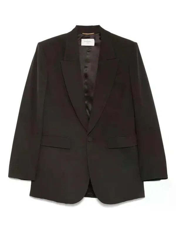 Saint Laurent Silk Single-breasted Blazer