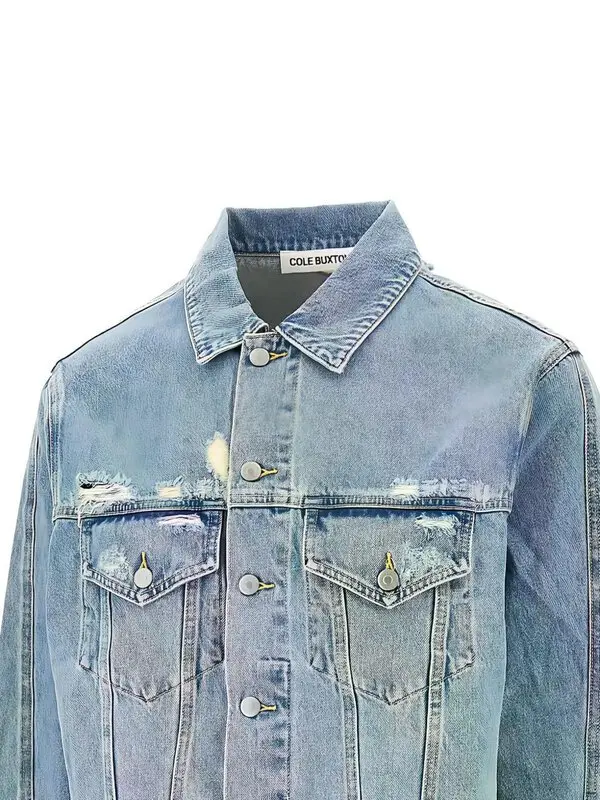 COLE BUXTON Cotton Jacket - Blue