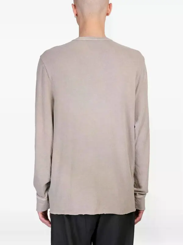 JAMES PERSE Cotton Henley T-shirt