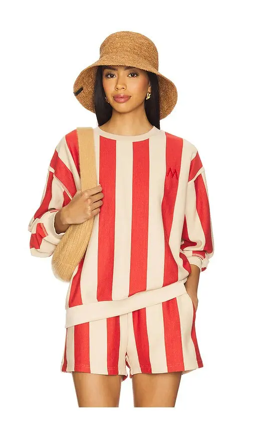 MAUDE CLUB Scout Sweatshirt - Red