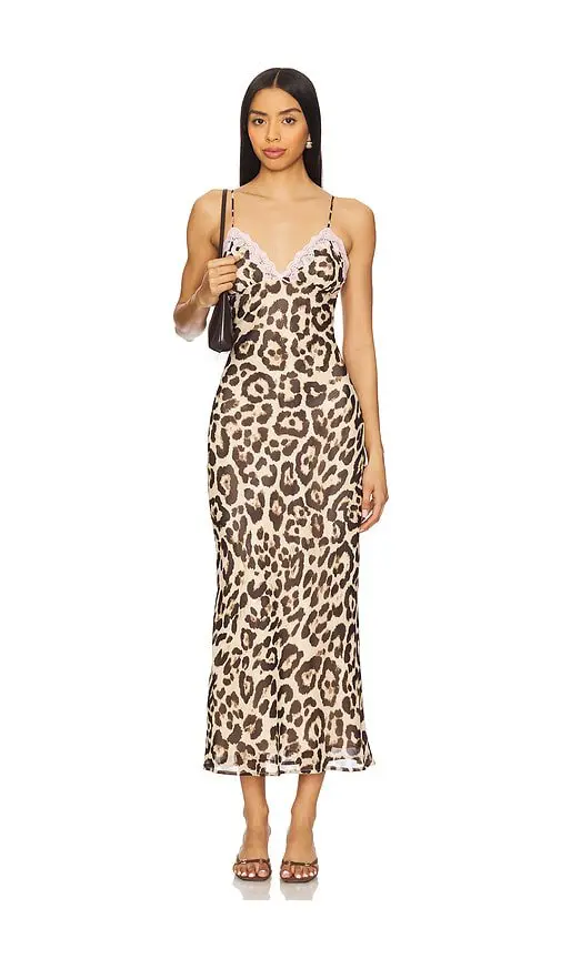 NIA Jasmine Dress - Brown
