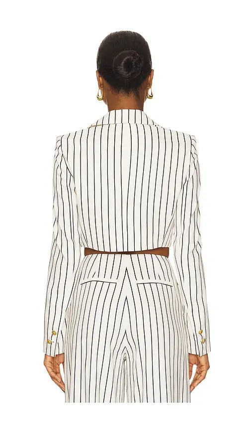L'Agence Izzie Cropped Blazer