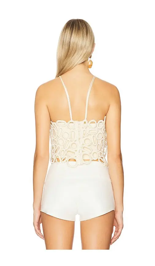 Cult Gaia Amir Knit Top