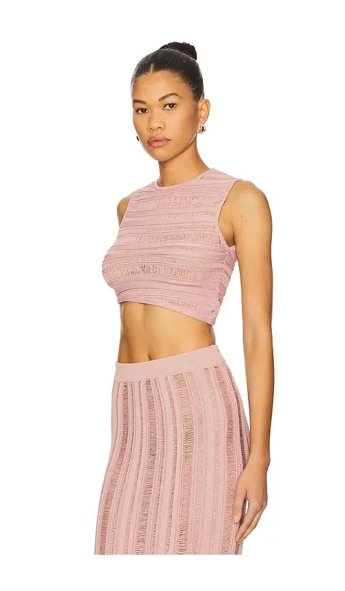 NONCHALANT LABEL Jasmine Knit Crop Top