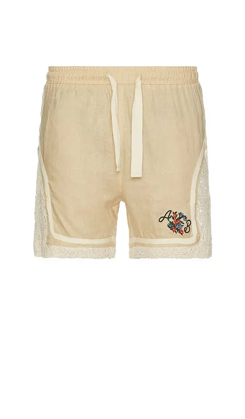 Agua Bendita Draco Shorts - Beige