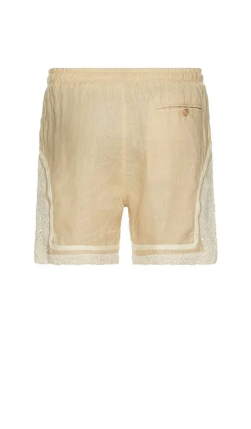 Agua Bendita Draco Shorts - Beige