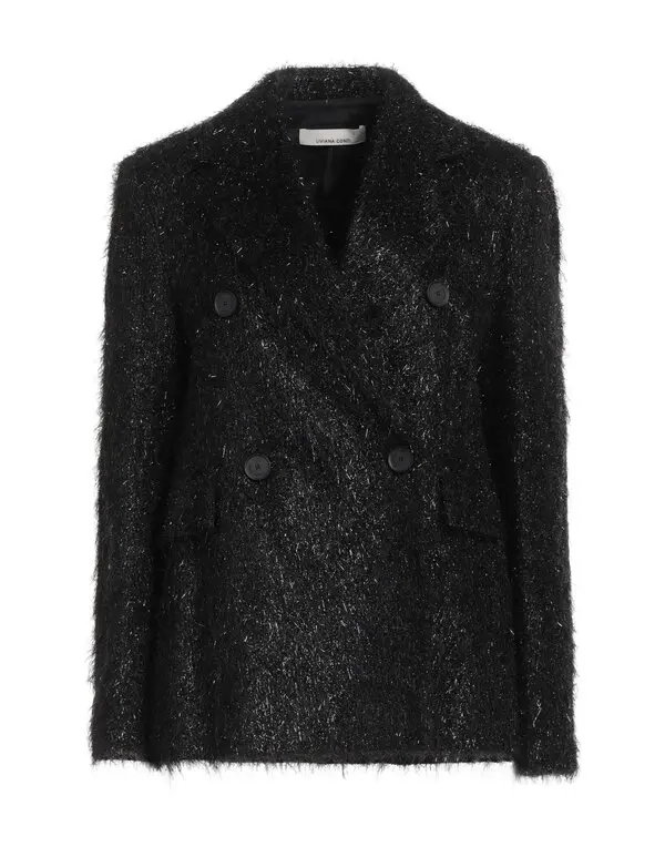 Liviana Conti Brushed-felt Double-breasted Blazer