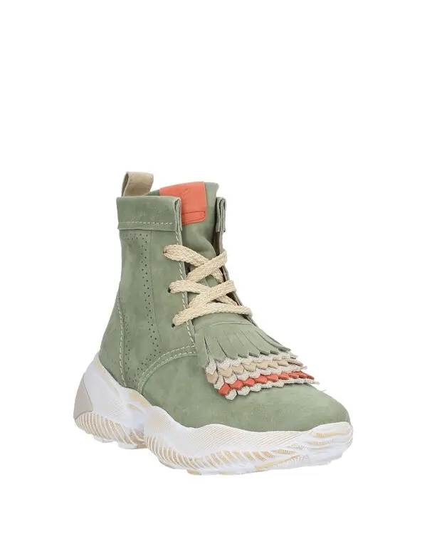 Hogan Leather Lace-up Ankle Boots